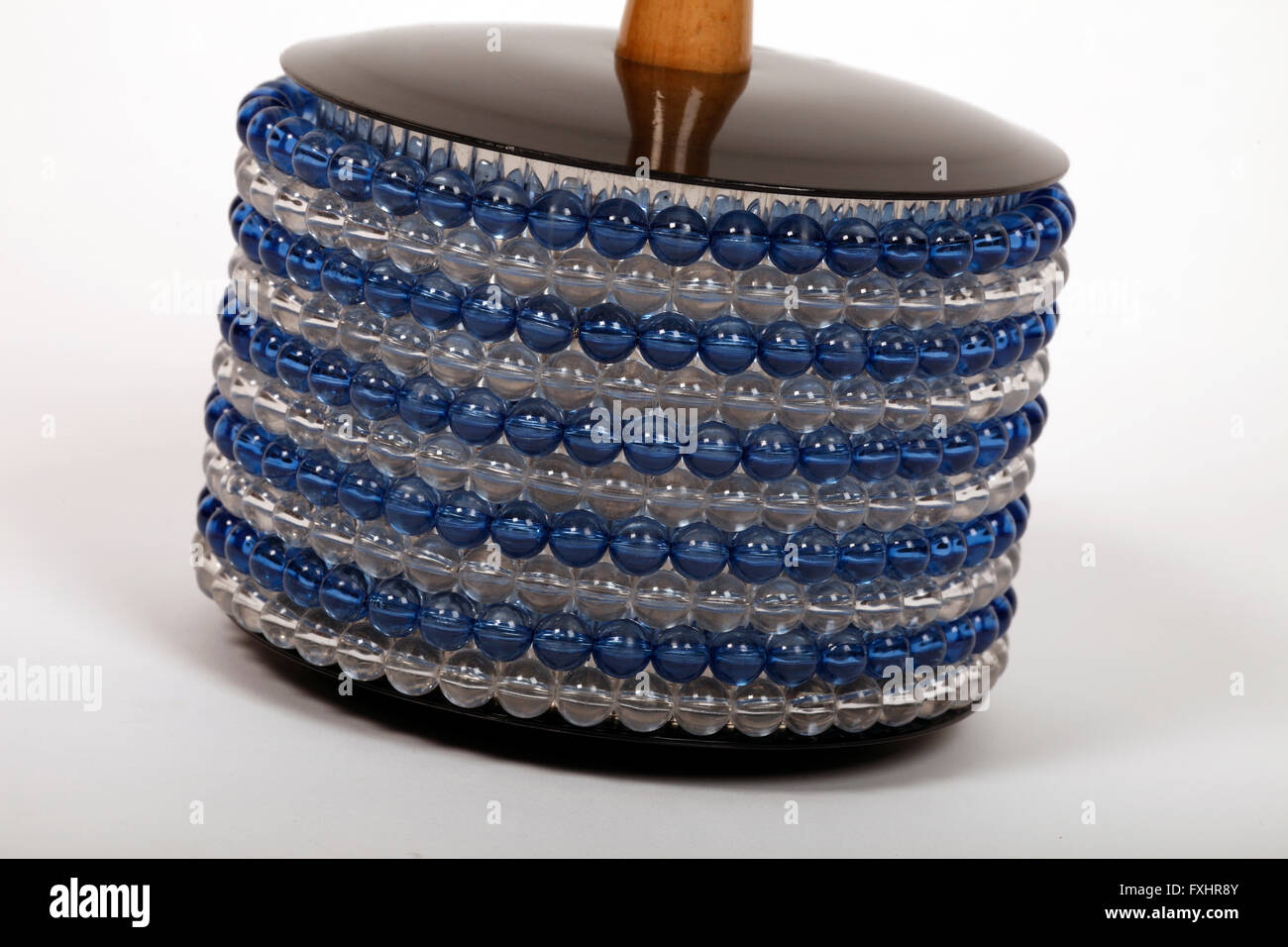 Close up of a Multi coloured Cabasa Stock Photo - Alamy