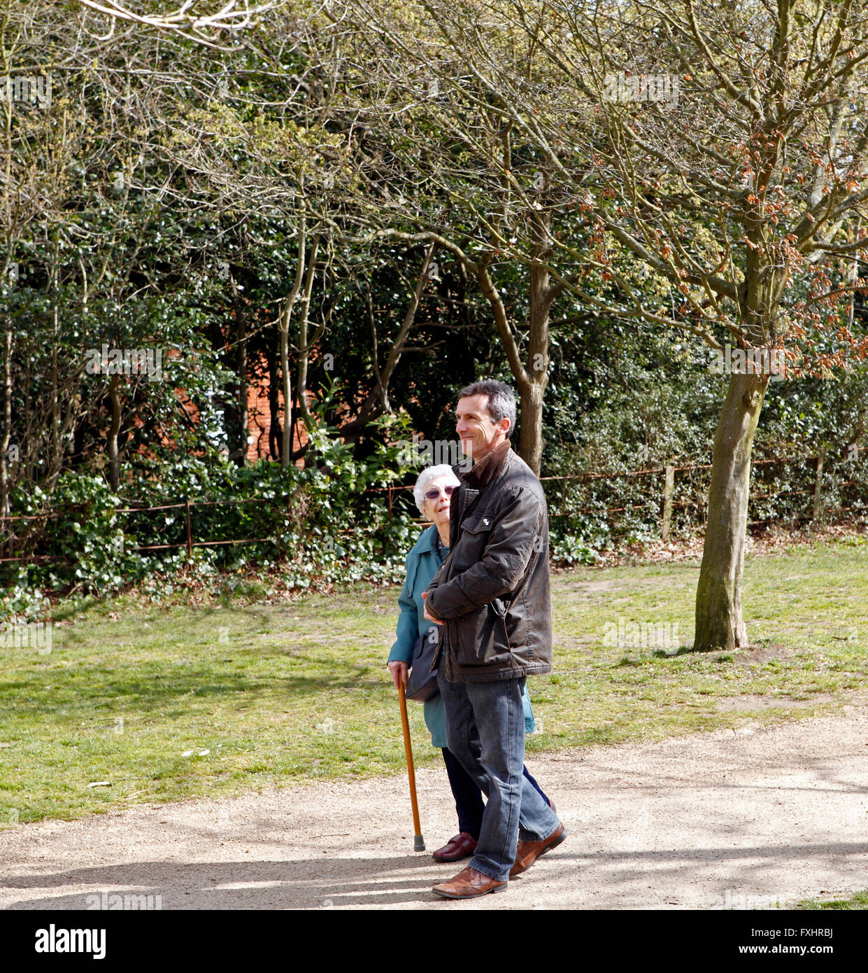 Oap walk hi-res stock photography and images - Alamy