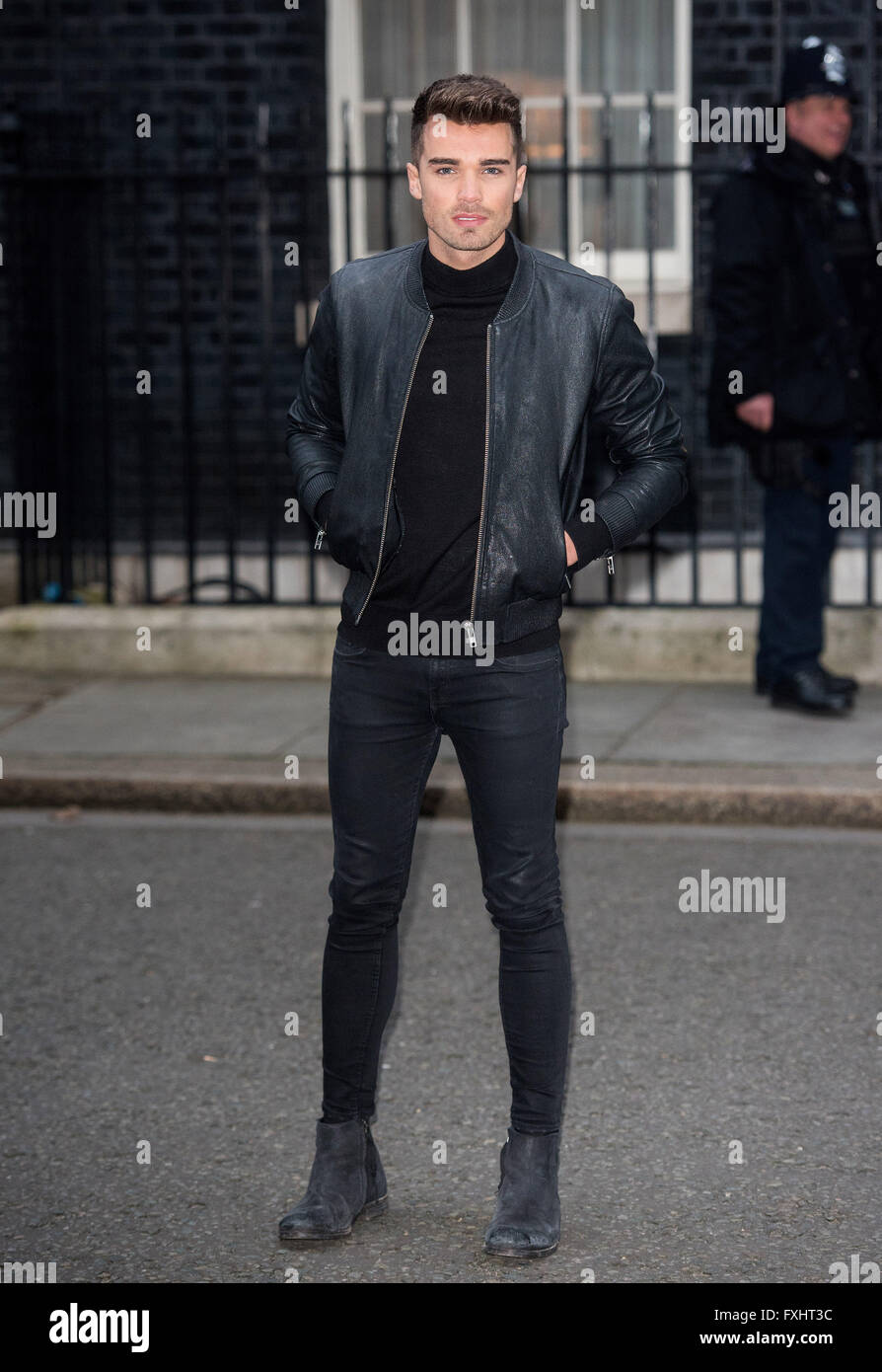 Sport Relief reception at Downing Street - Arrivals. Featuring: Josh ...
