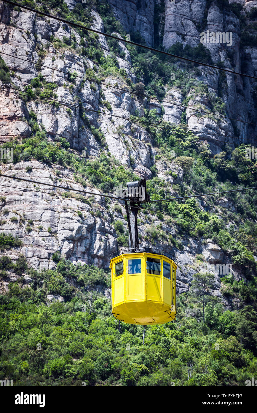 Montserrat aeri cable car hi-res stock photography and images - Alamy