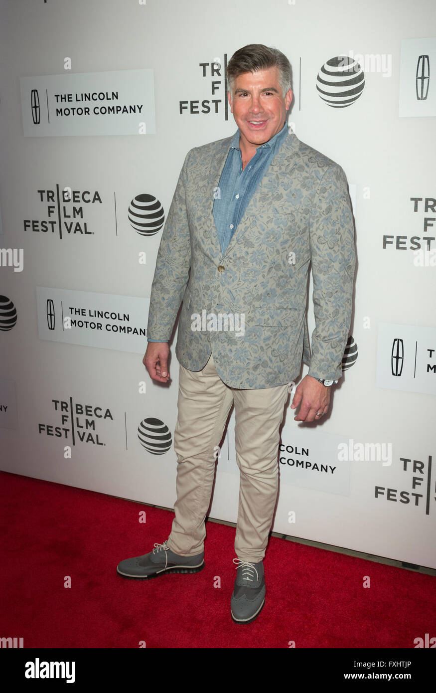 New York, NY USA - April 14, 2016: Bryan Batt attends premiere of The ...