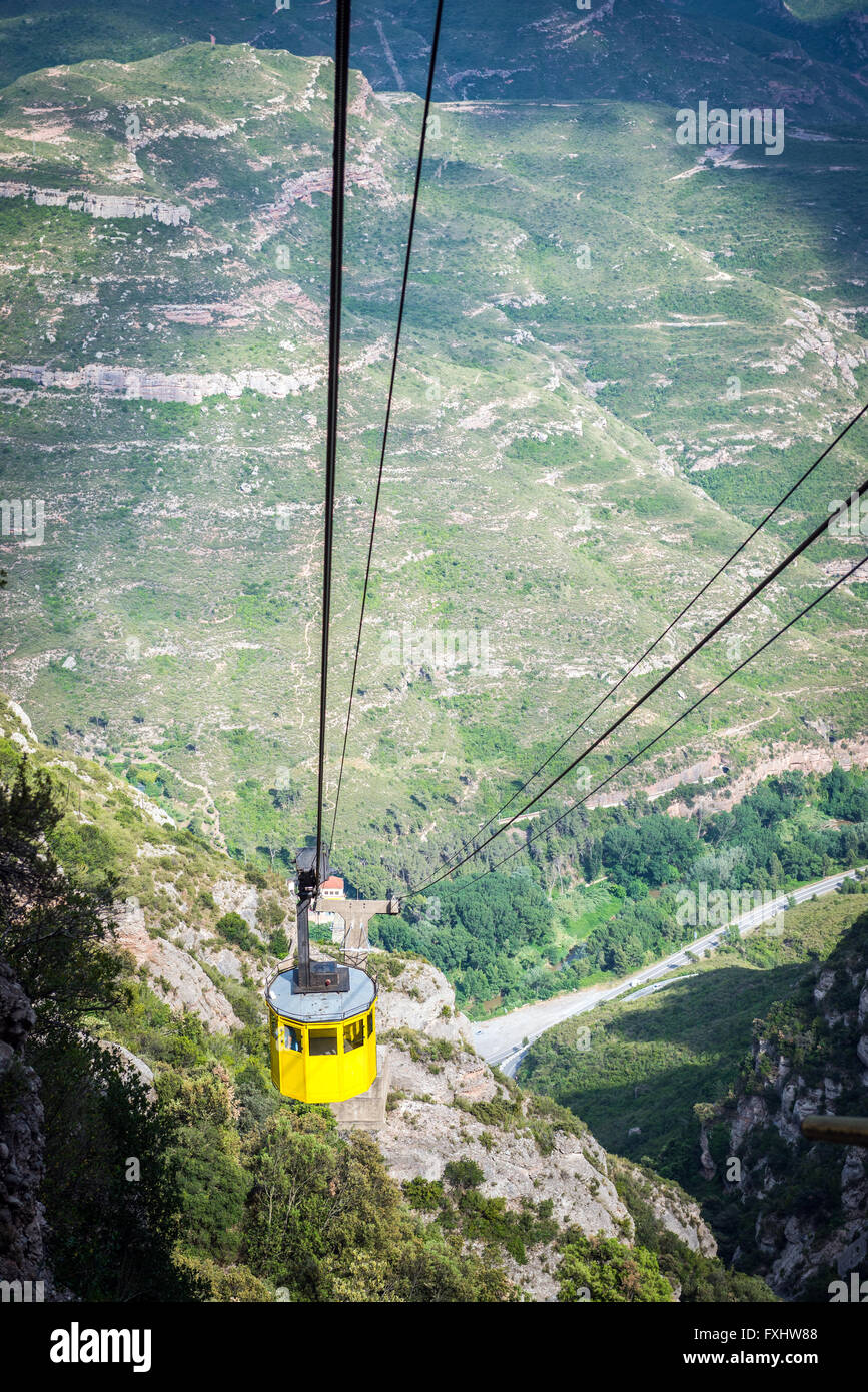Aeri De Montserrat Cable Car High Resolution Stock Photography and ...