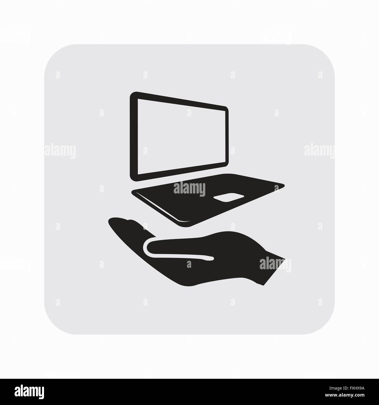 Pictograph of computer Stock Vector Image & Art - Alamy