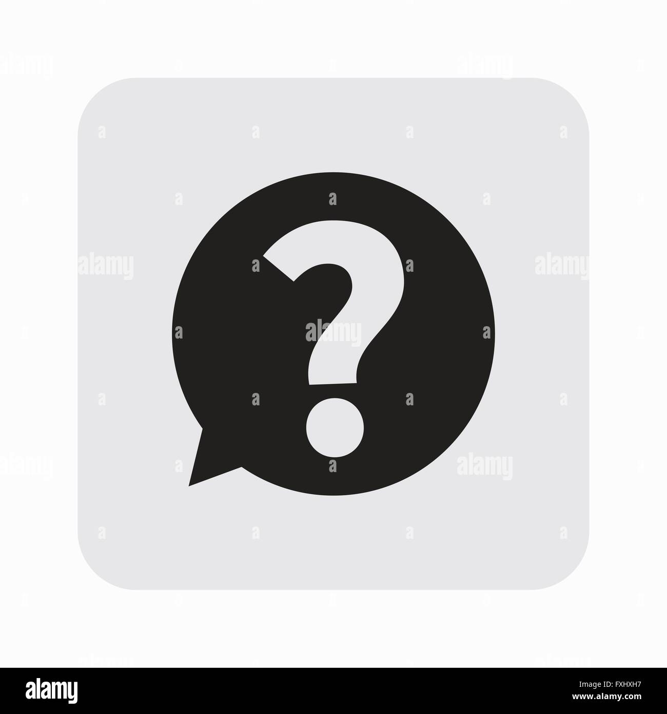 Pictograph of question mark Stock Vector Image & Art - Alamy