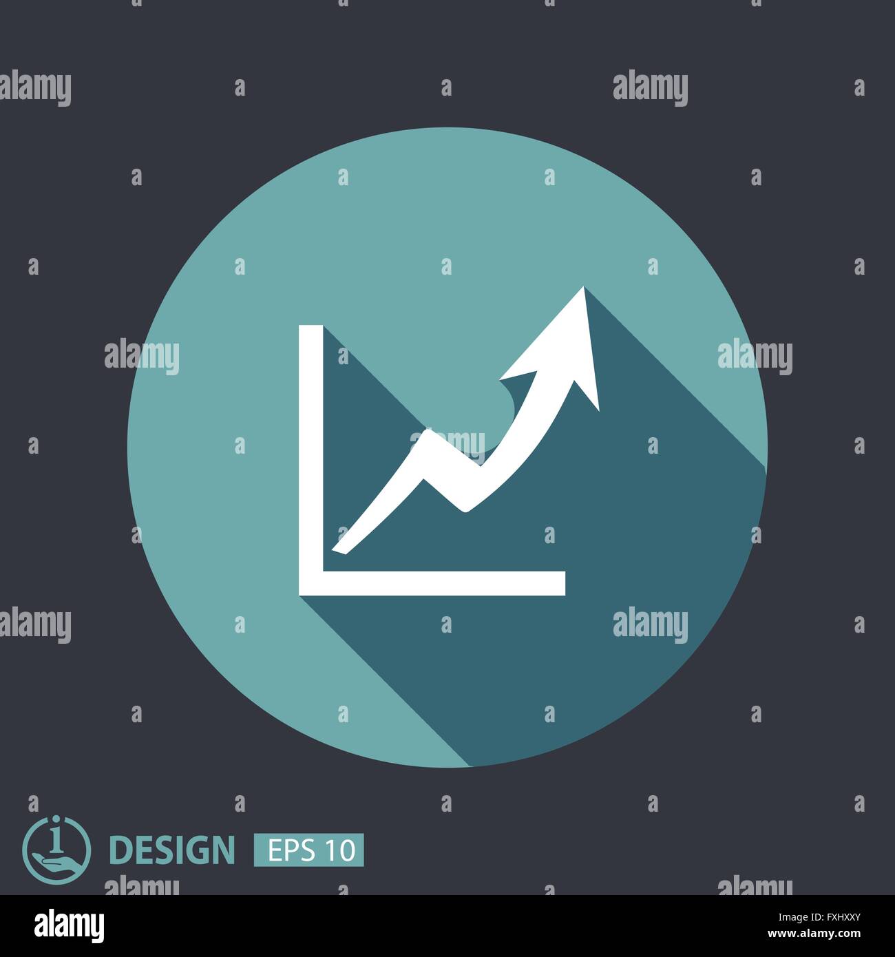 Pictograph of graph Stock Vector Image & Art - Alamy