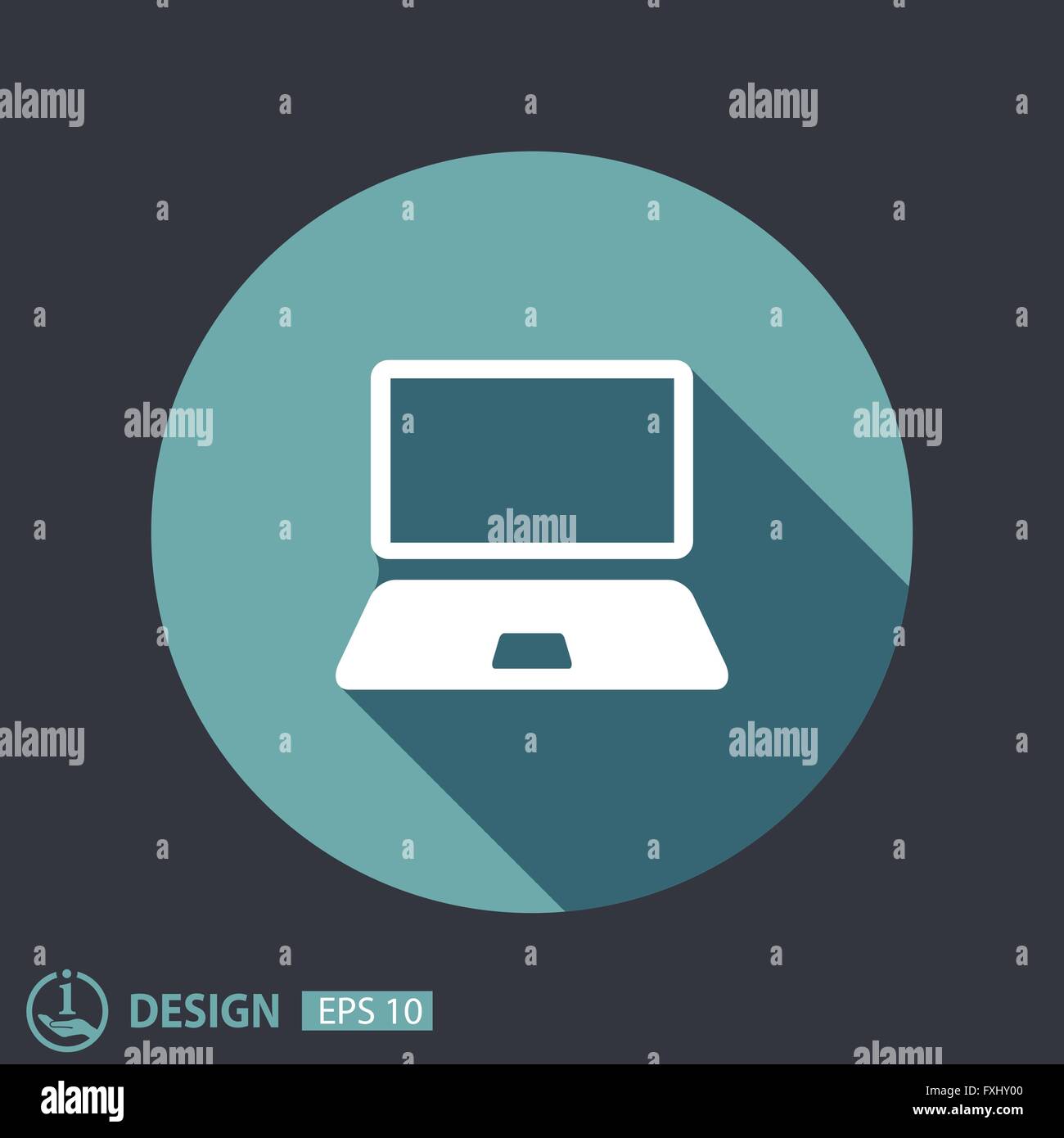 Pictograph of computer Stock Vector Image & Art - Alamy
