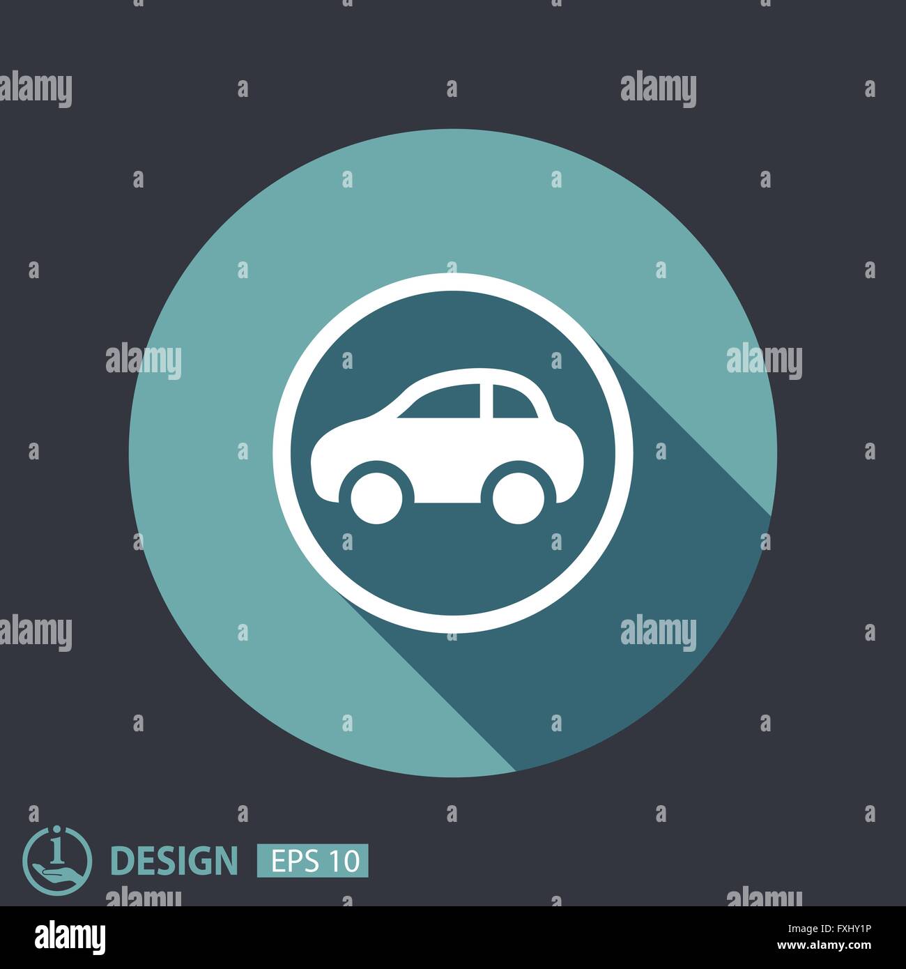 Pictograph of car Stock Vector Image & Art - Alamy