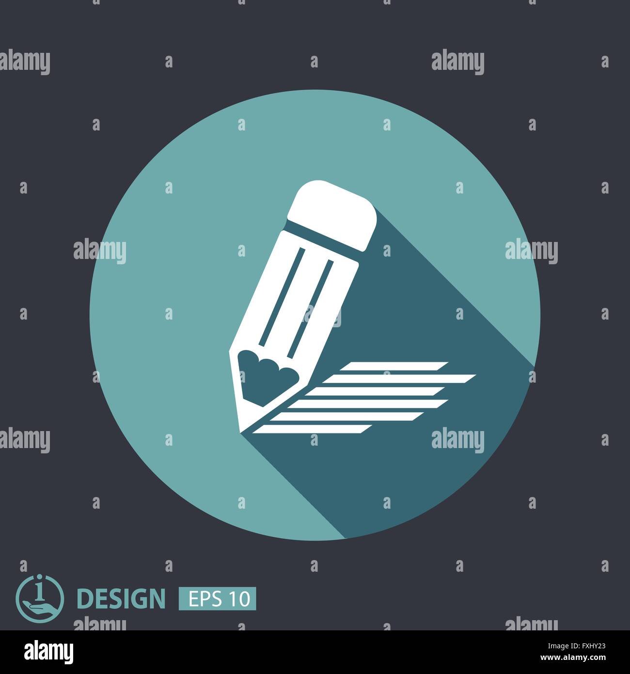 Pictograph of note Stock Vector Image & Art - Alamy