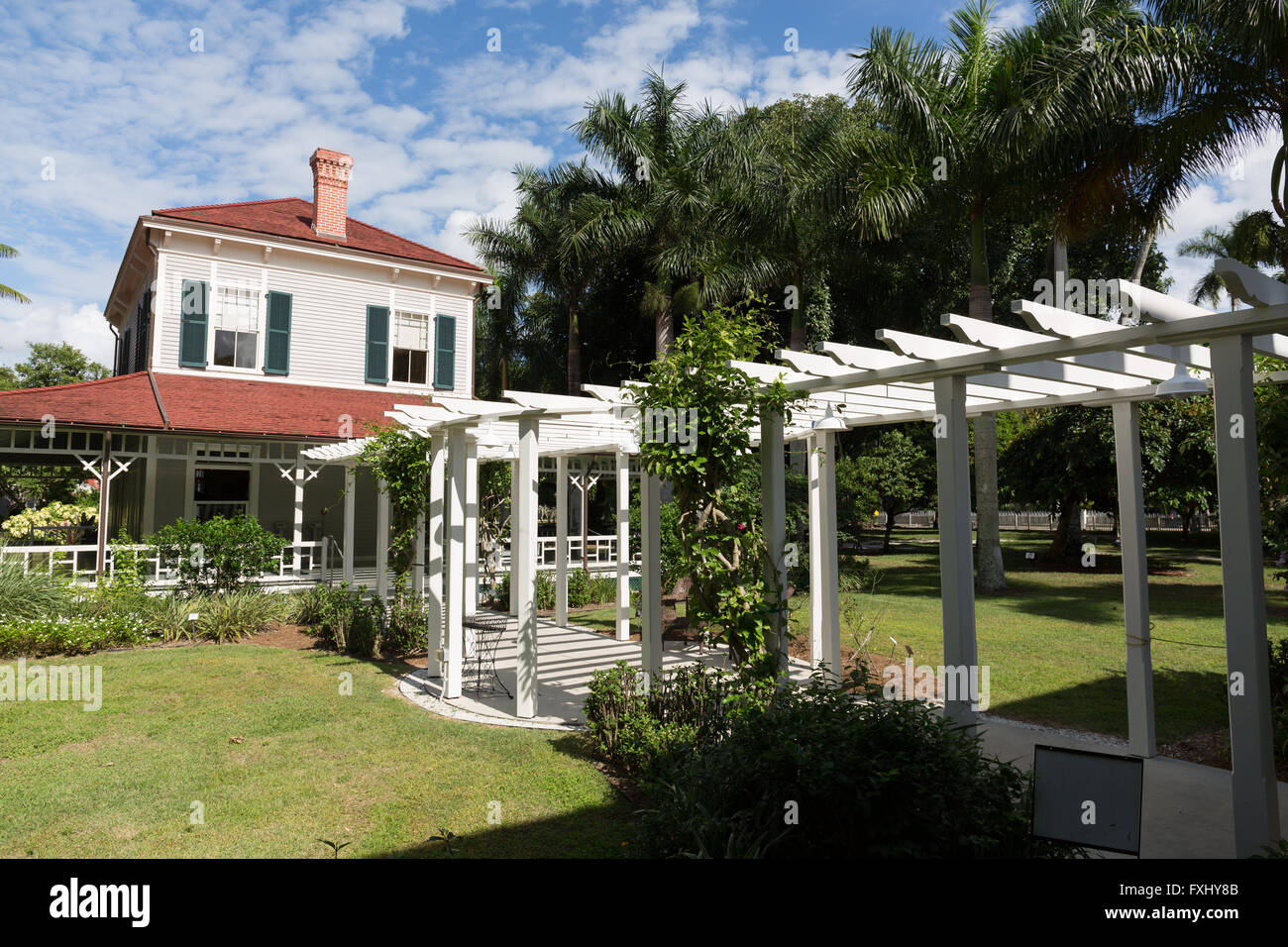 Edison Ford estate Stock Photo - Alamy
