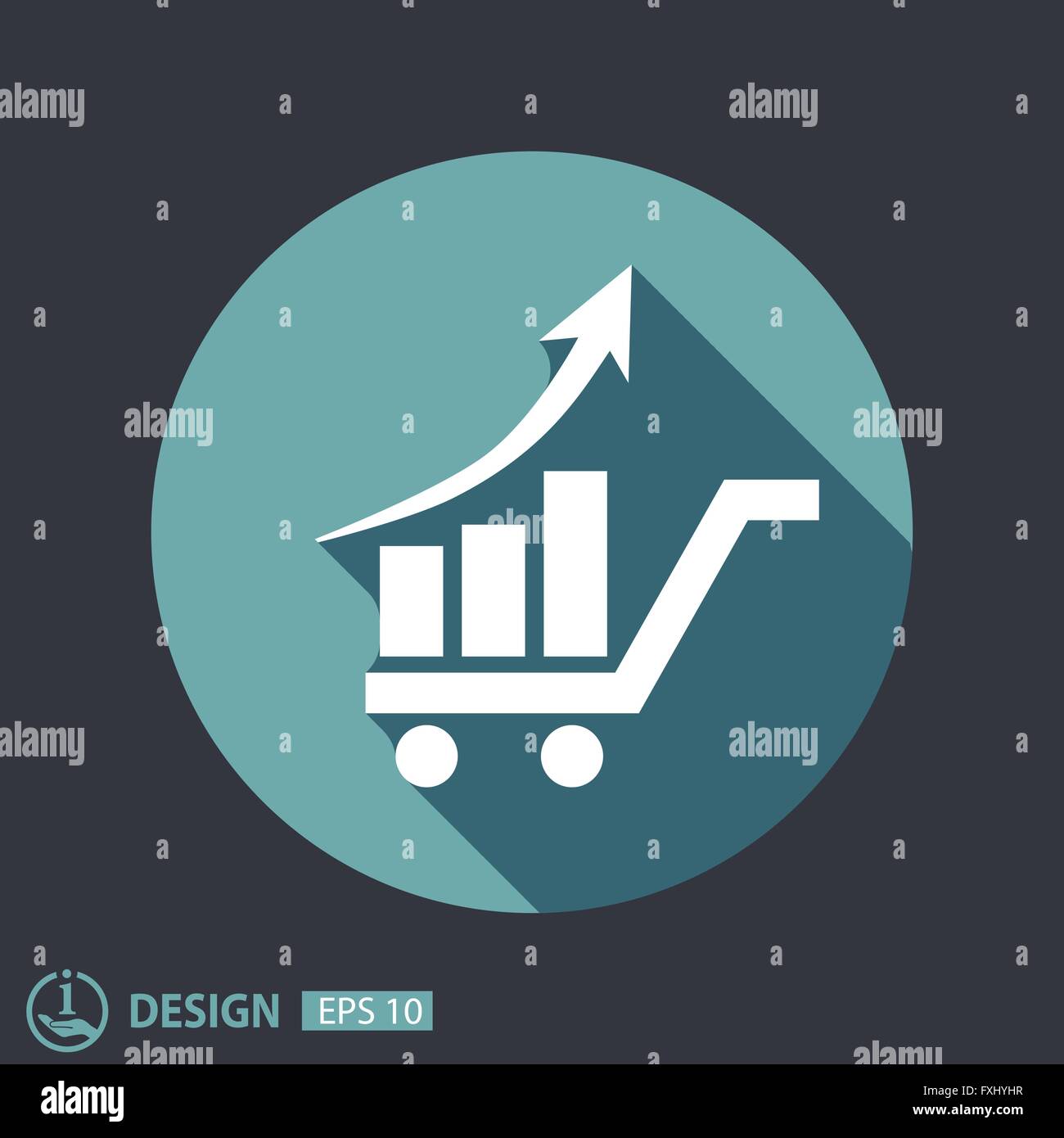 Pictograph of graph Stock Vector Image & Art - Alamy