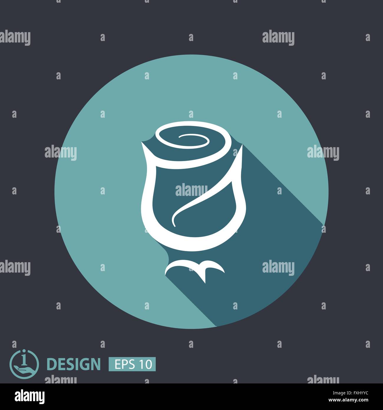 Pictograph of rose Stock Vector Image & Art - Alamy