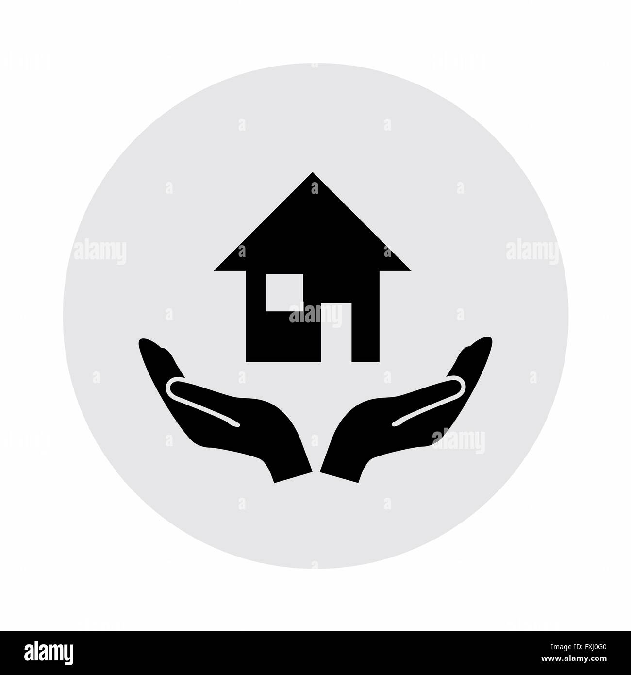 Pictograph of home Stock Vector Image & Art - Alamy