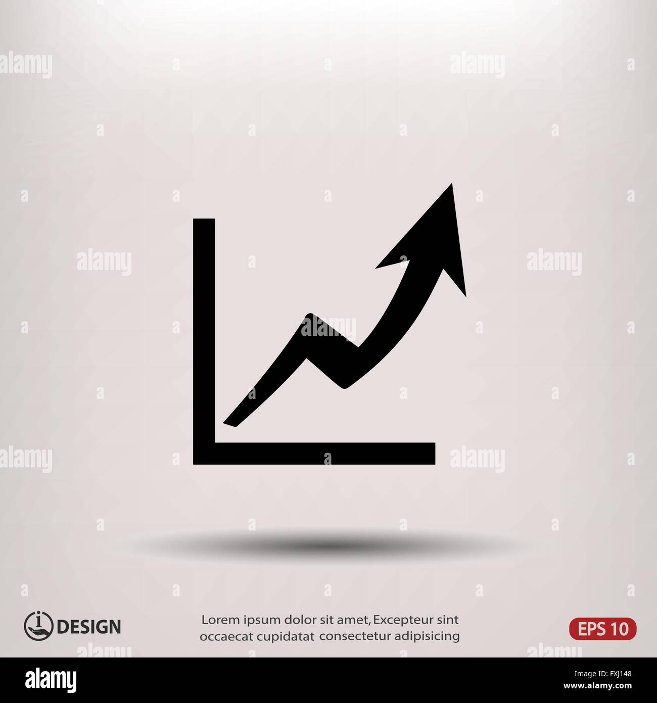 Pictograph of graph Stock Vector Image & Art - Alamy