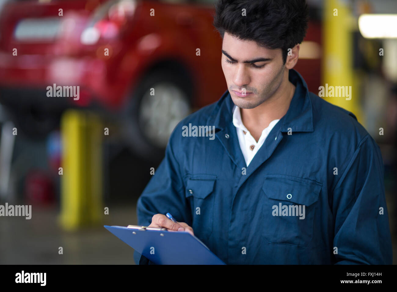 Car service check list hi-res stock photography and images - Alamy