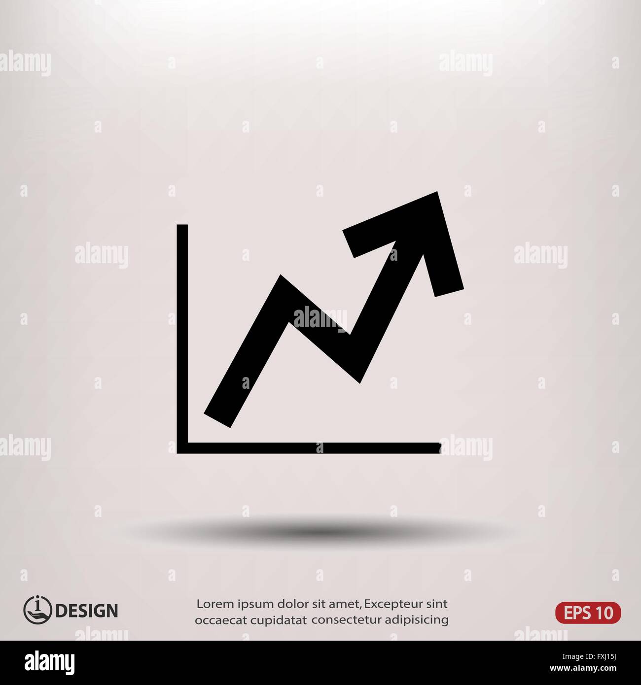 Pictograph of graph Stock Vector Image & Art - Alamy