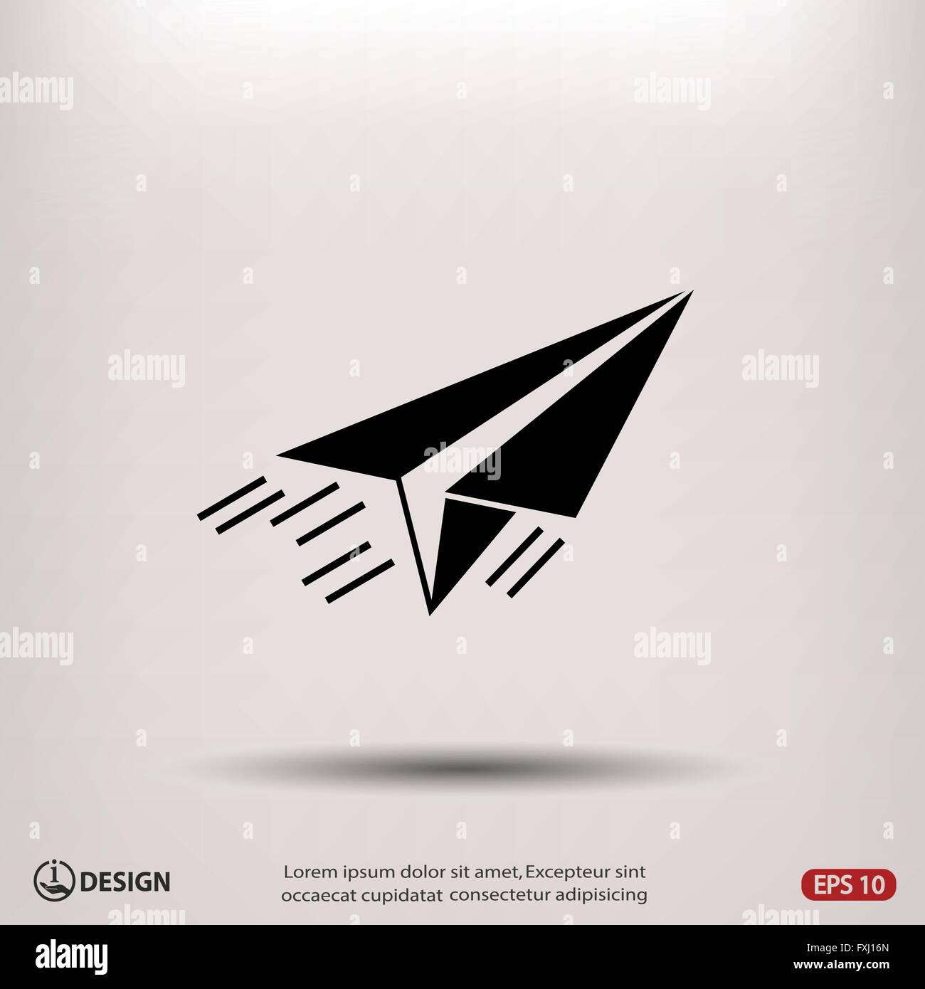 Pictograph of airplane Stock Vector Image & Art - Alamy