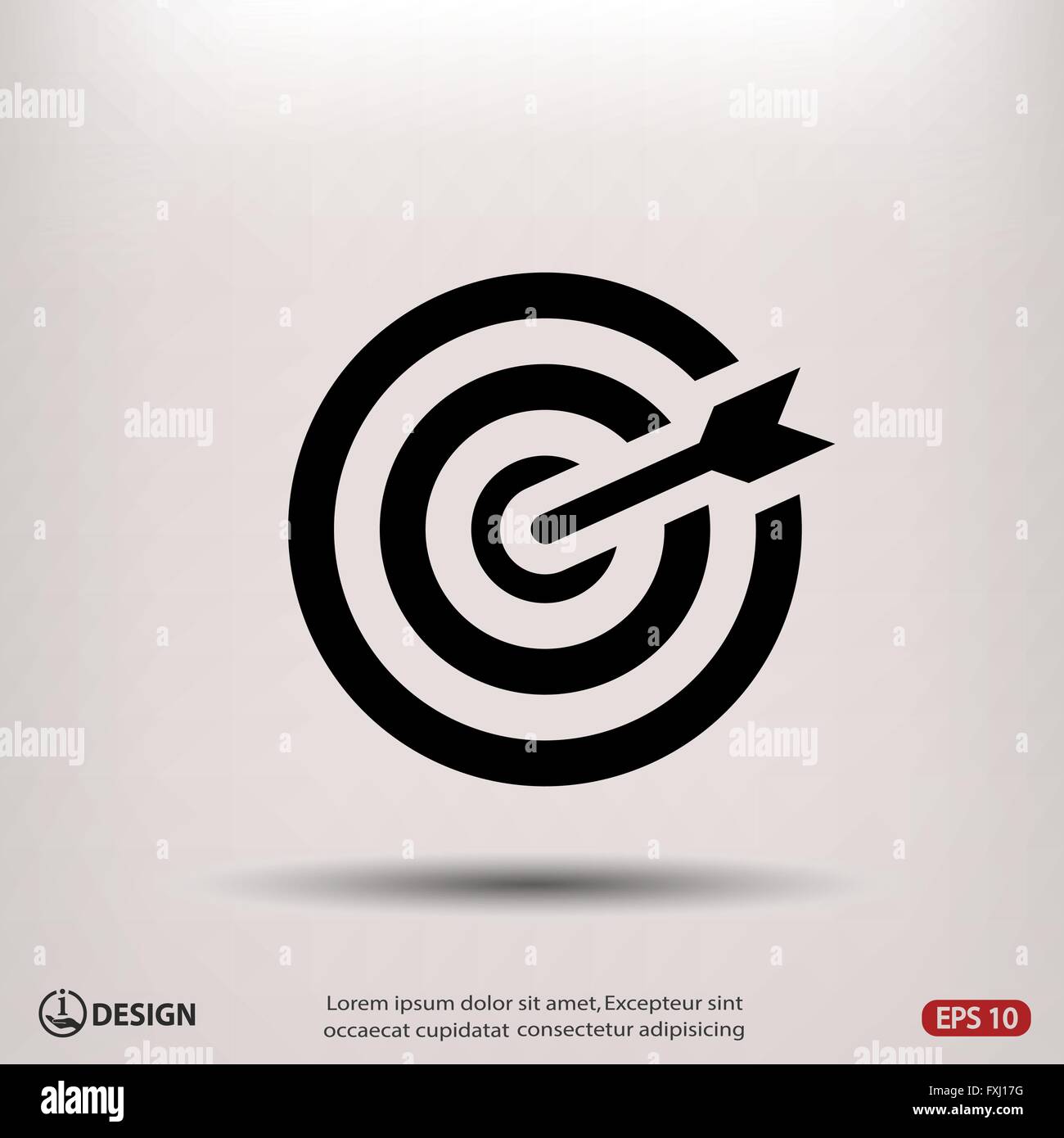 Pictograph of target Stock Vector Image & Art - Alamy