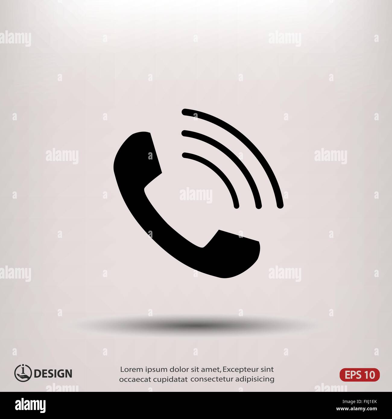 Pictograph of phone Stock Vector Image & Art - Alamy