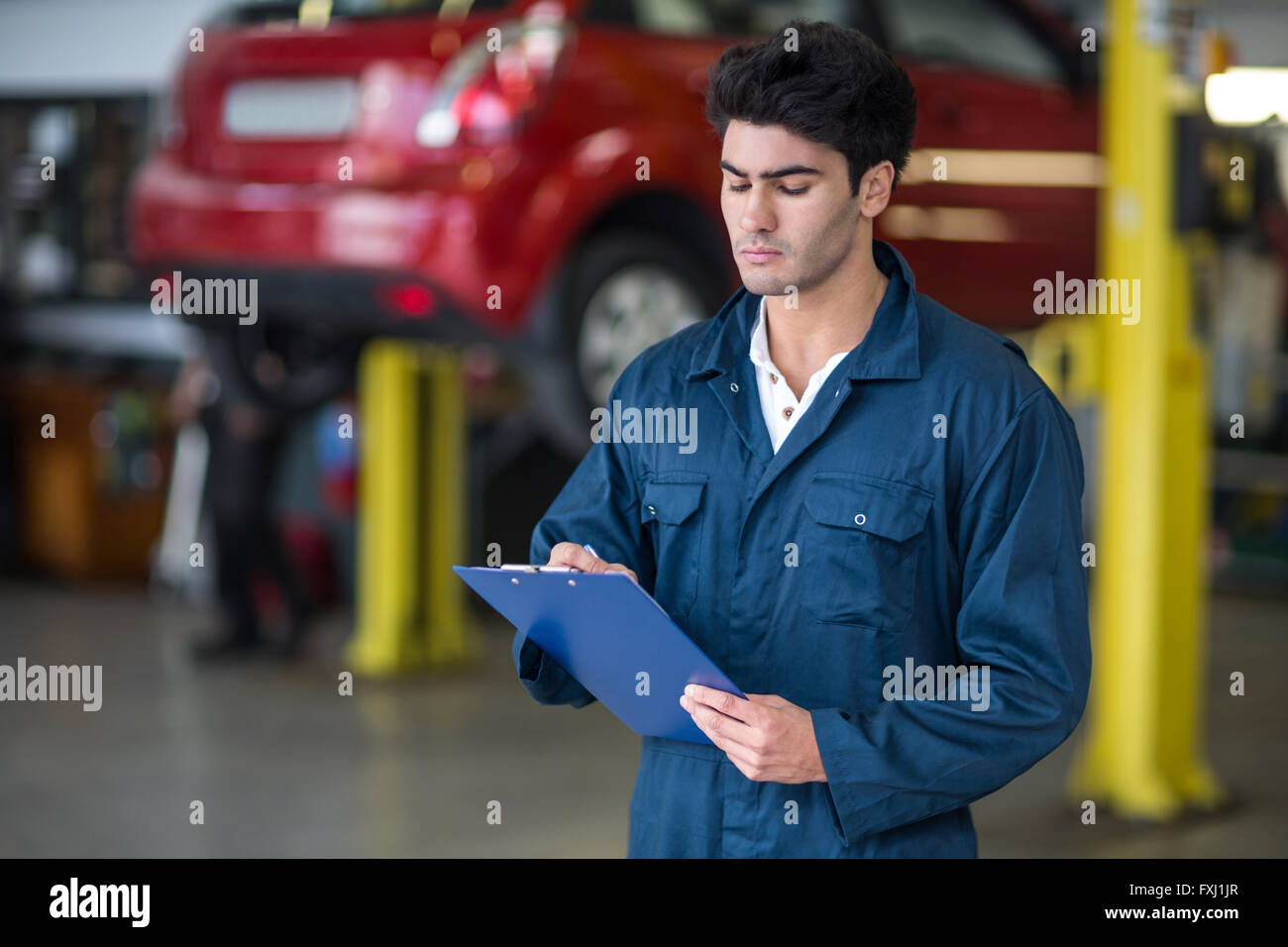 Car service check list hi-res stock photography and images - Alamy