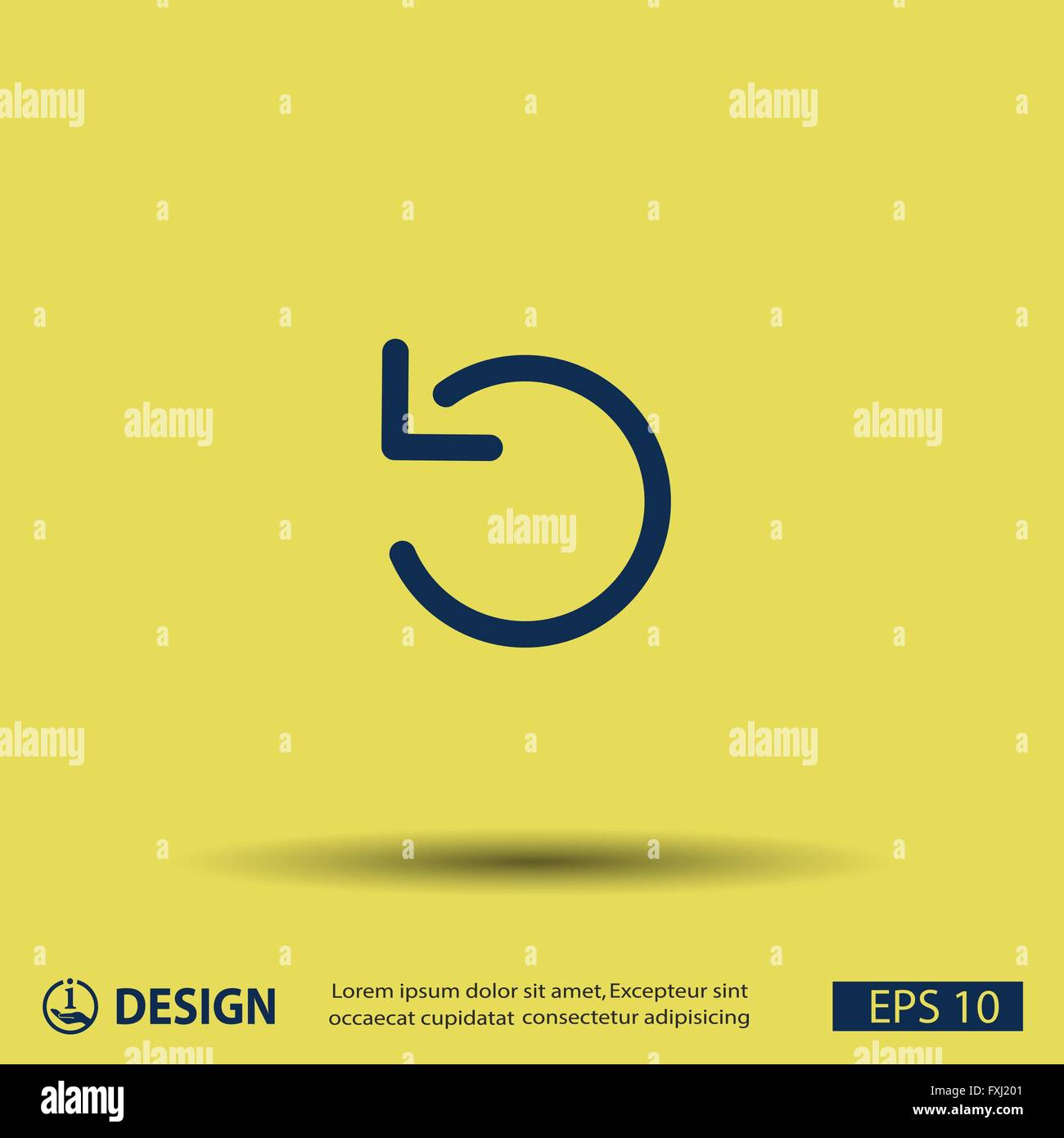 Pictograph of refresh Stock Vector Image & Art - Alamy