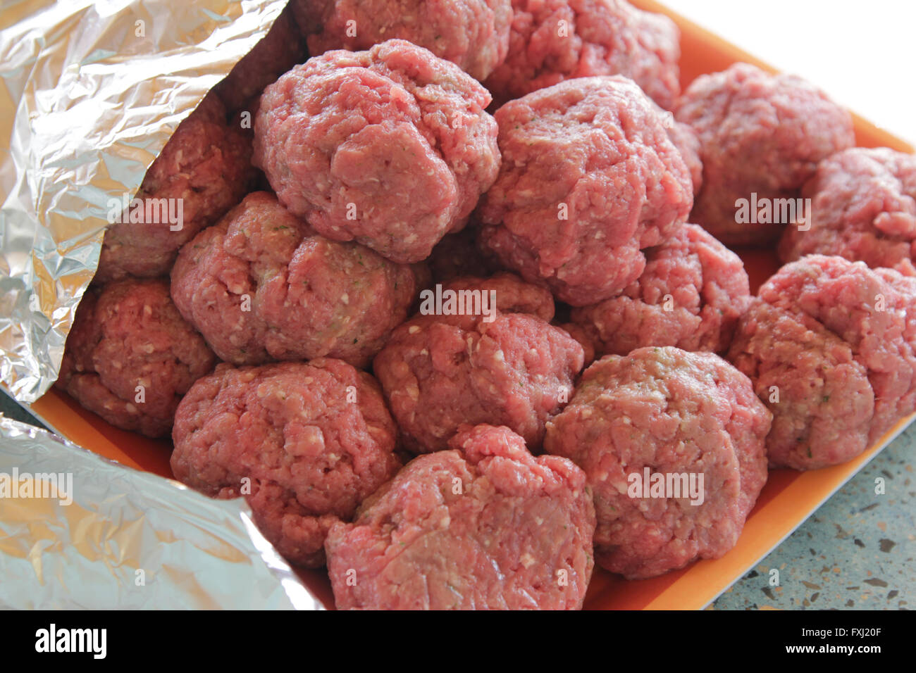 Meatballs chef hi-res stock photography and images - Alamy