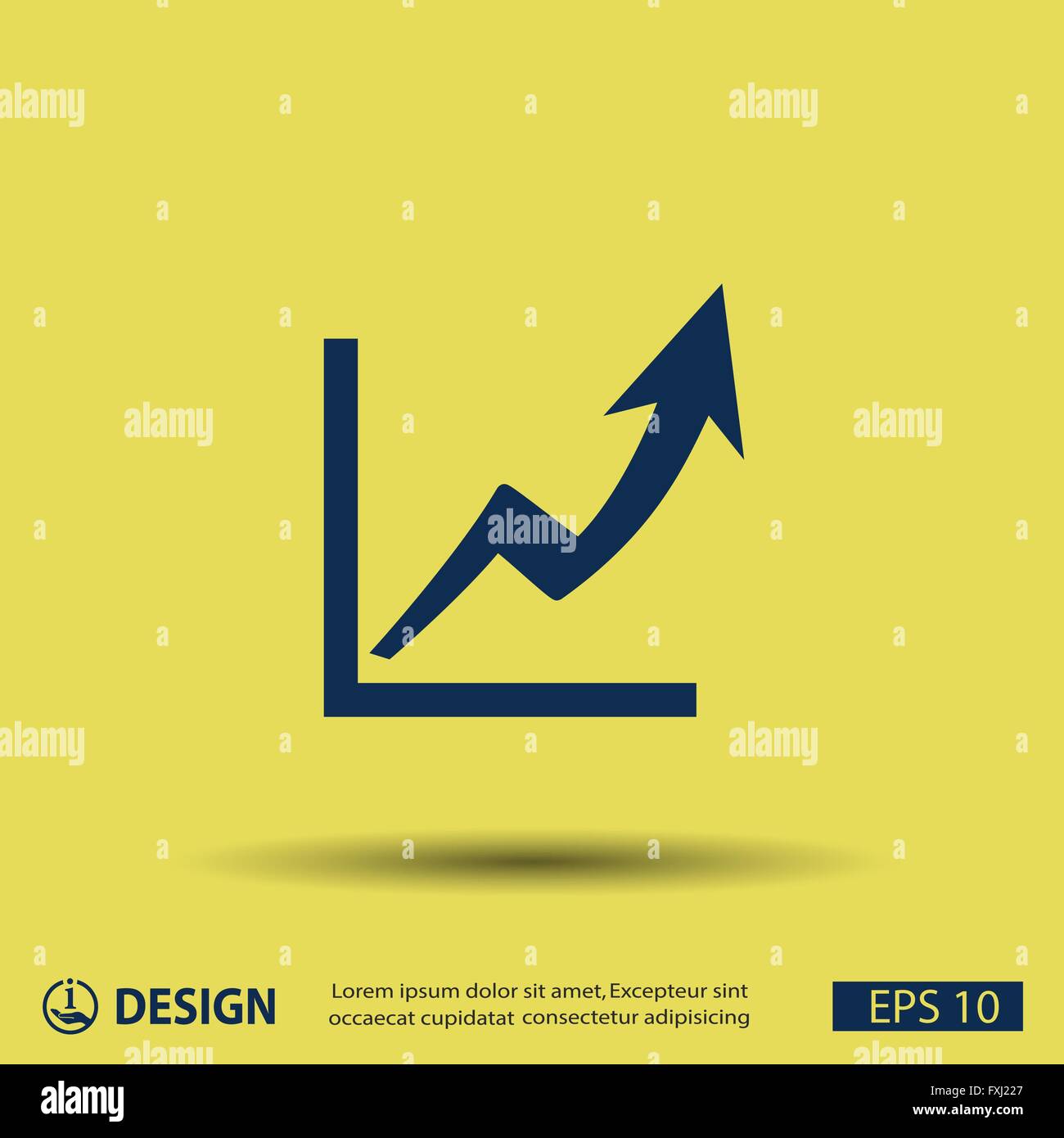 Pictograph of graph Stock Vector Image & Art - Alamy