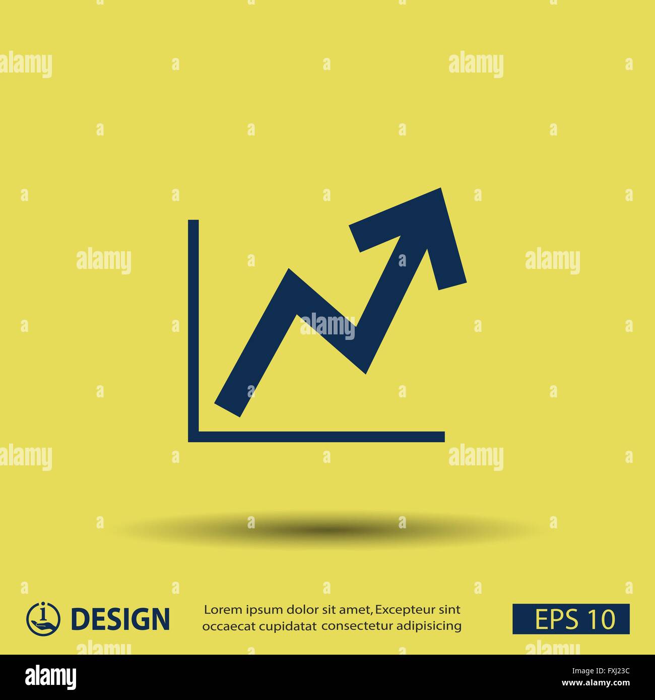 Pictograph of graph Stock Vector Image & Art - Alamy