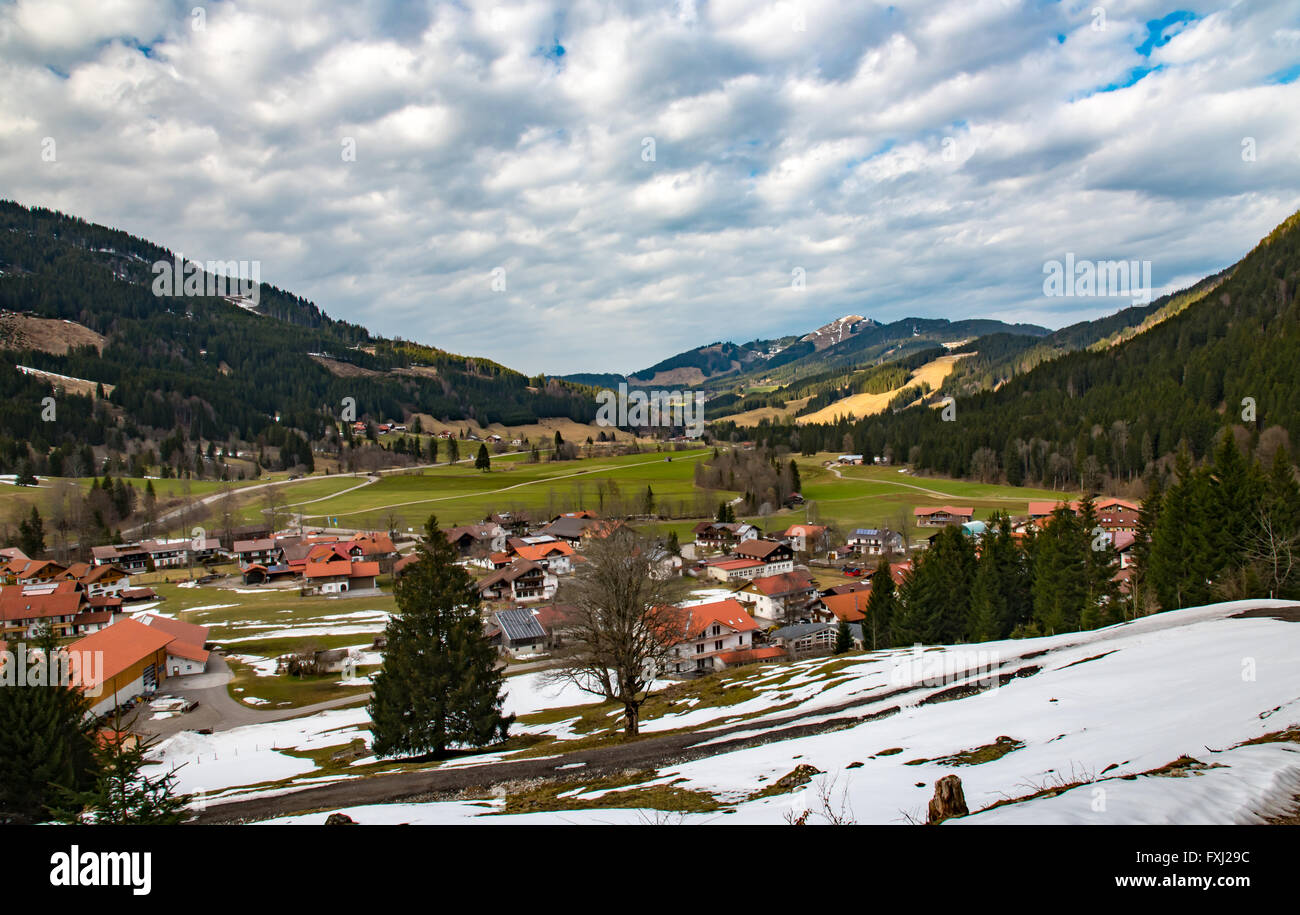 Beautiful mountain village hi-res stock photography and images - Alamy