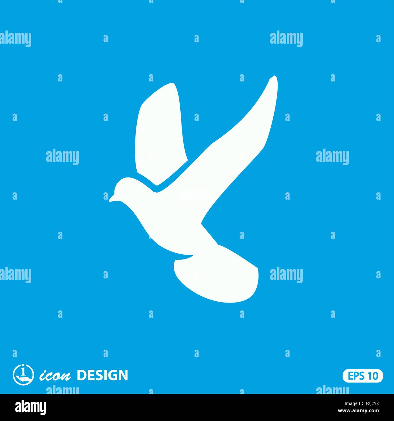 Pictograph of bird Stock Vector Image & Art - Alamy