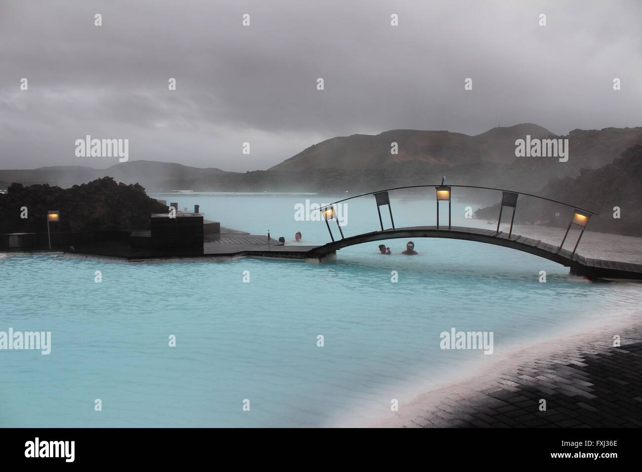 The famous Blue Lagoon geothermal pool in Iceland Stock Photo - Alamy