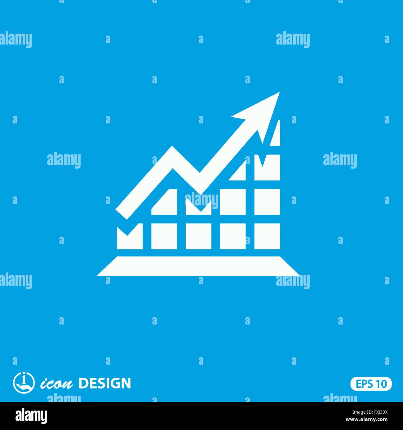 Pictograph of graph Stock Vector Image & Art - Alamy