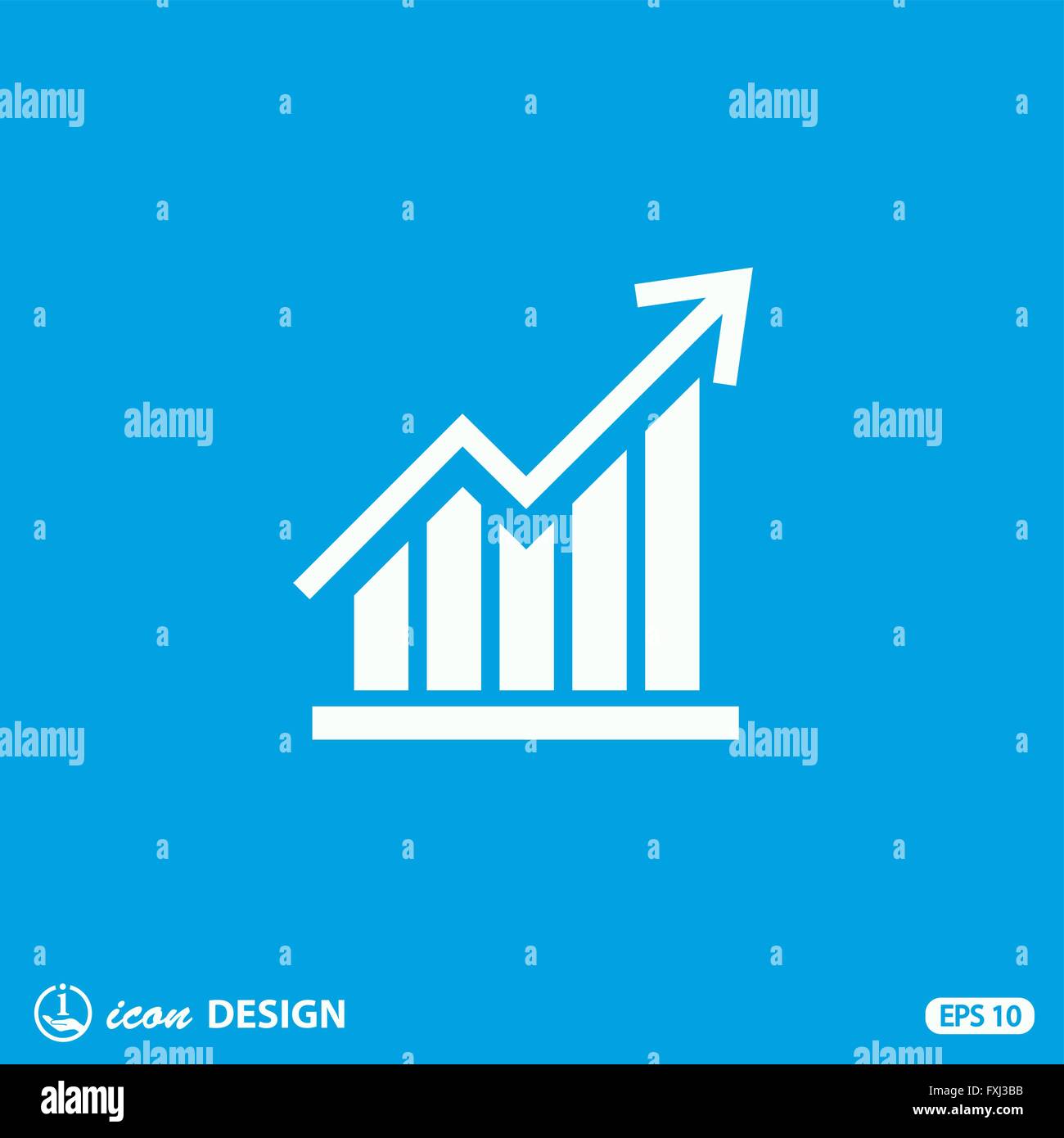 Pictograph of graph Stock Vector Image & Art - Alamy
