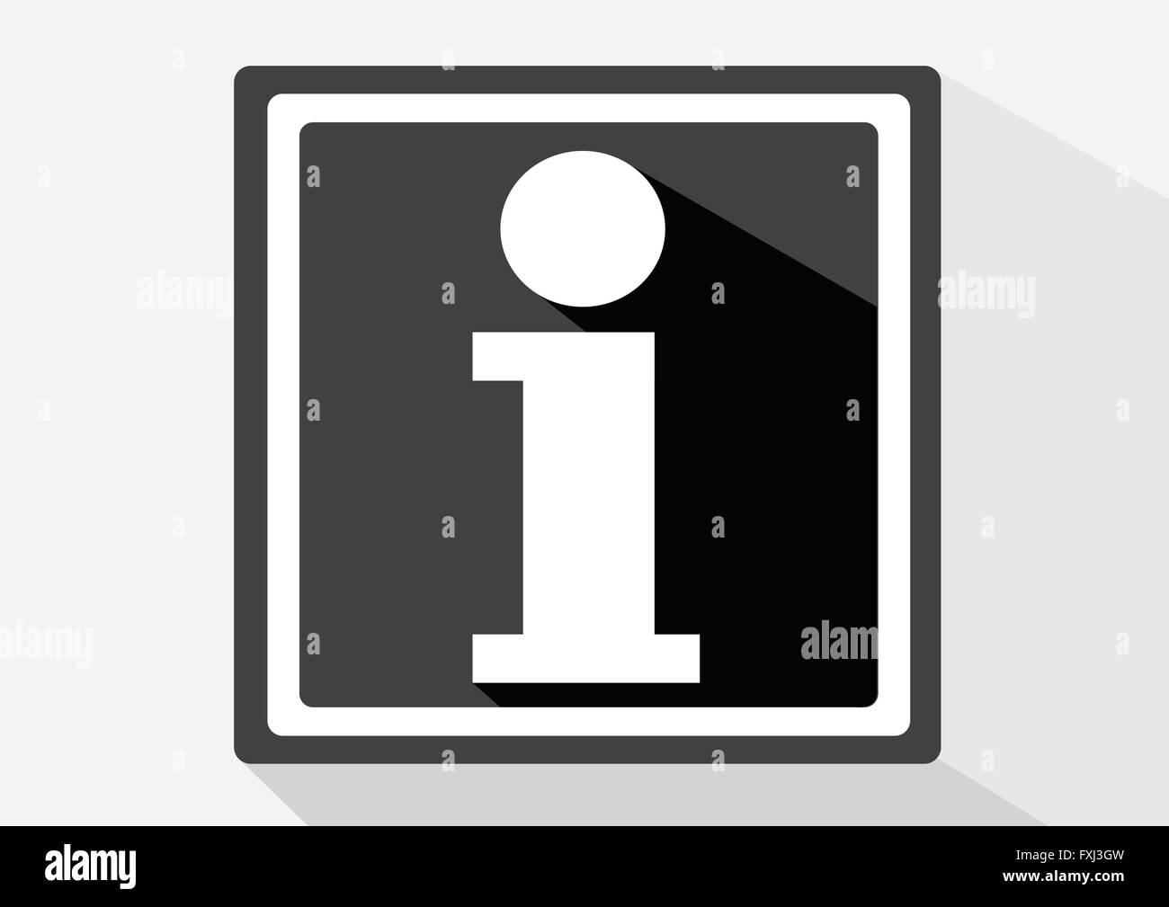 Information sign icon Stock Vector Image & Art - Alamy