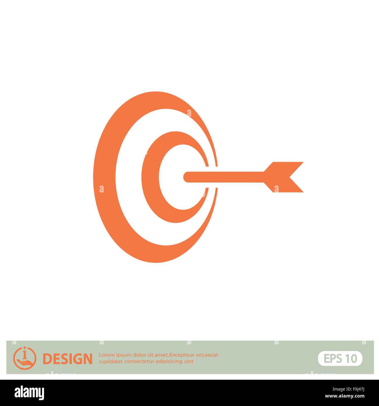 Pictograph of target Stock Vector Image & Art - Alamy