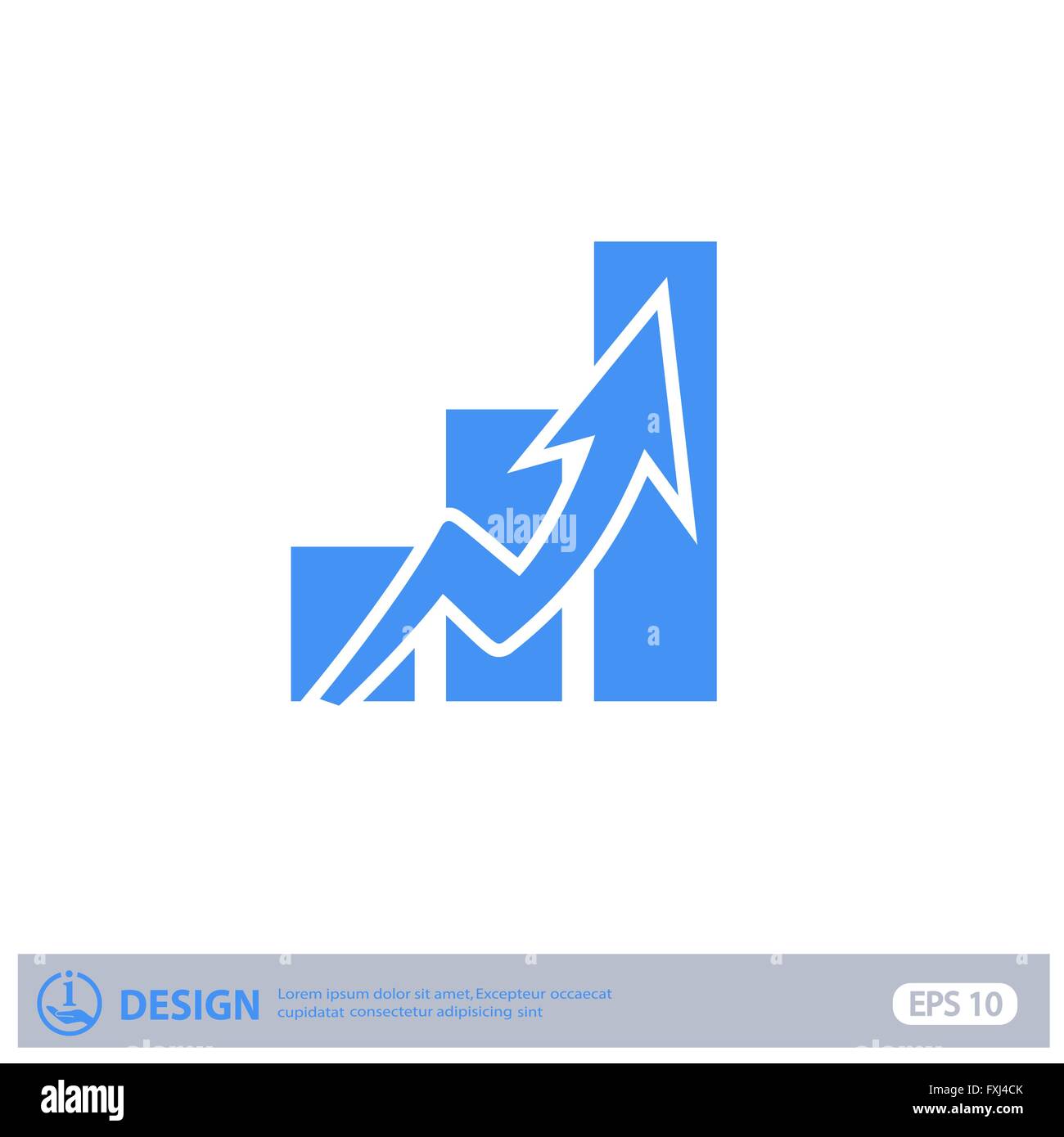 Pictograph of graph Stock Vector Image & Art - Alamy