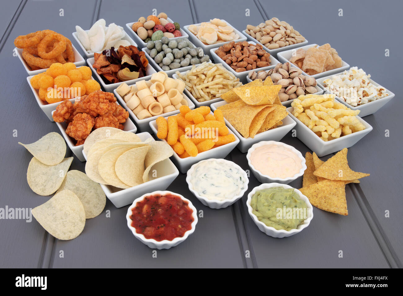 Snack dips hi-res stock photography and images - Alamy