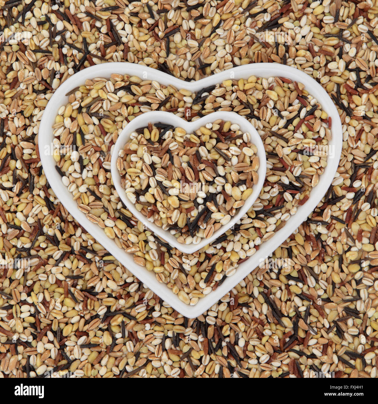 Barley grain heart hi-res stock photography and images - Alamy