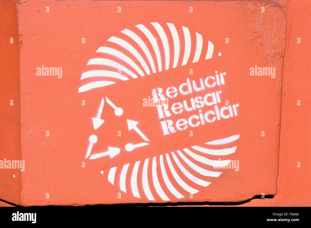 Reducir reducir reciclar hi-res stock photography and images - Alamy