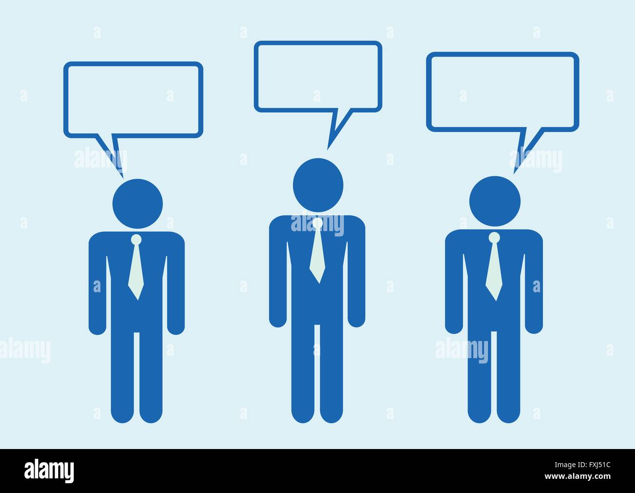 Man People Thinking Talking Conversation Icon Symbol Sign Pictogram ...