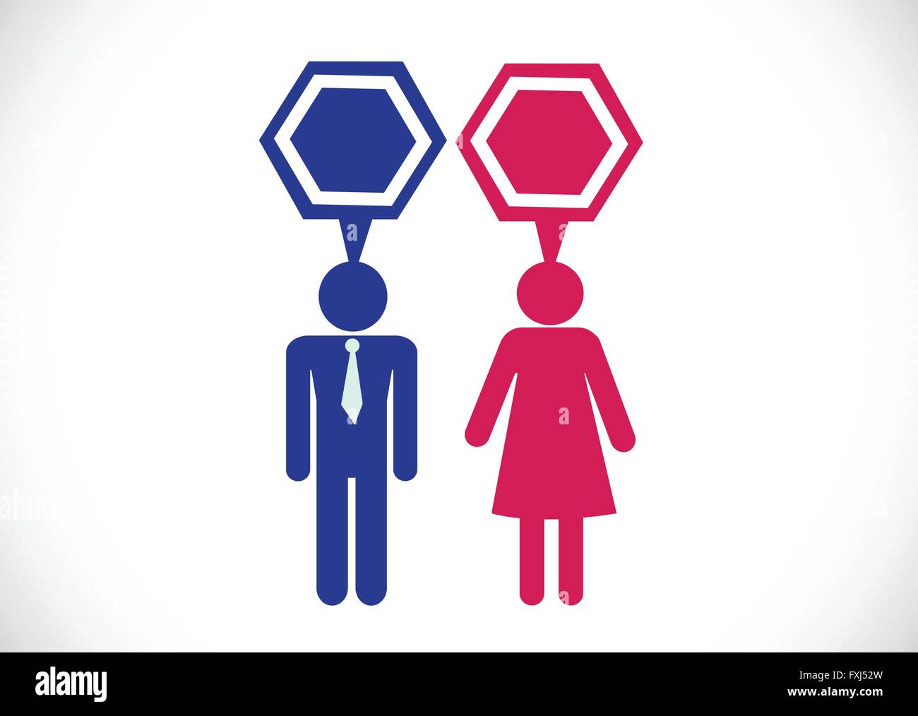 Man People Thinking Talking Conversation Icon Symbol Sign Pictogram ...