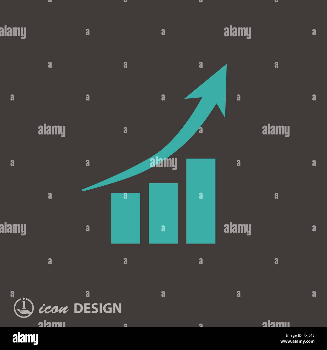 Pictograph of graph Stock Vector Image & Art - Alamy