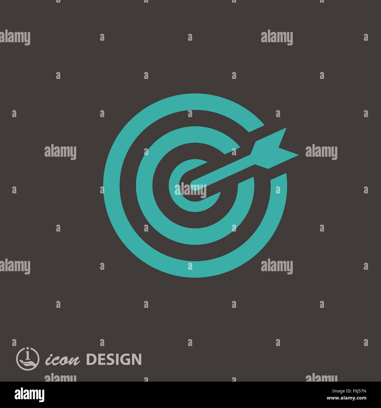 Pictograph of target Stock Vector Image & Art - Alamy