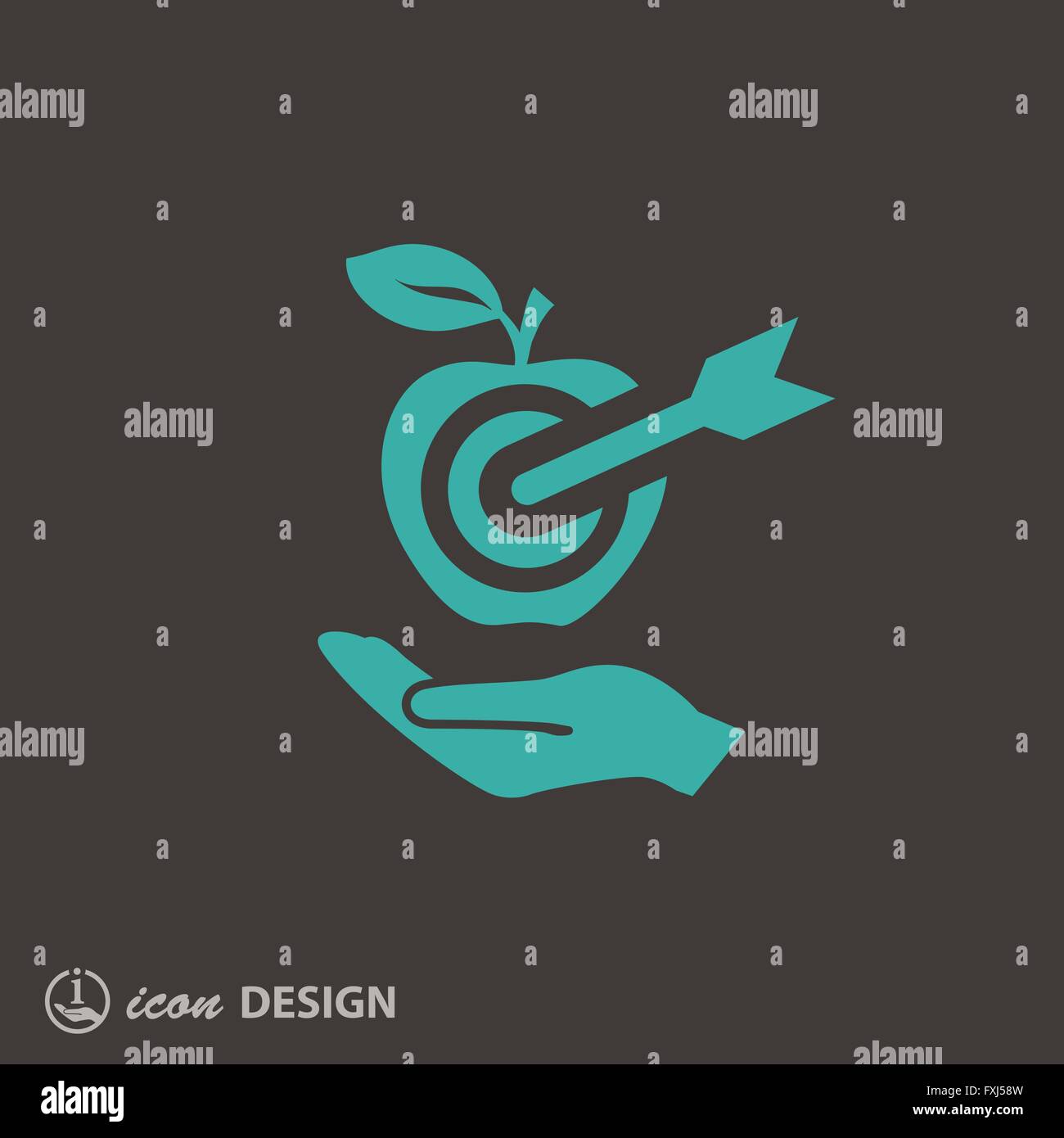 Pictograph of target Stock Vector Image & Art - Alamy