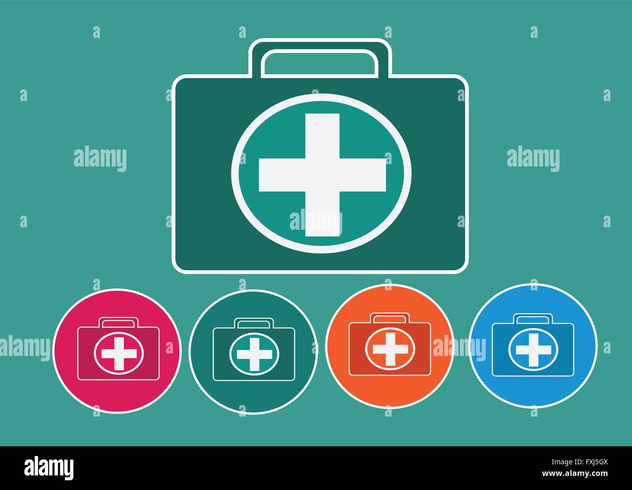 First aid kit icon Stock Vector Image & Art - Alamy