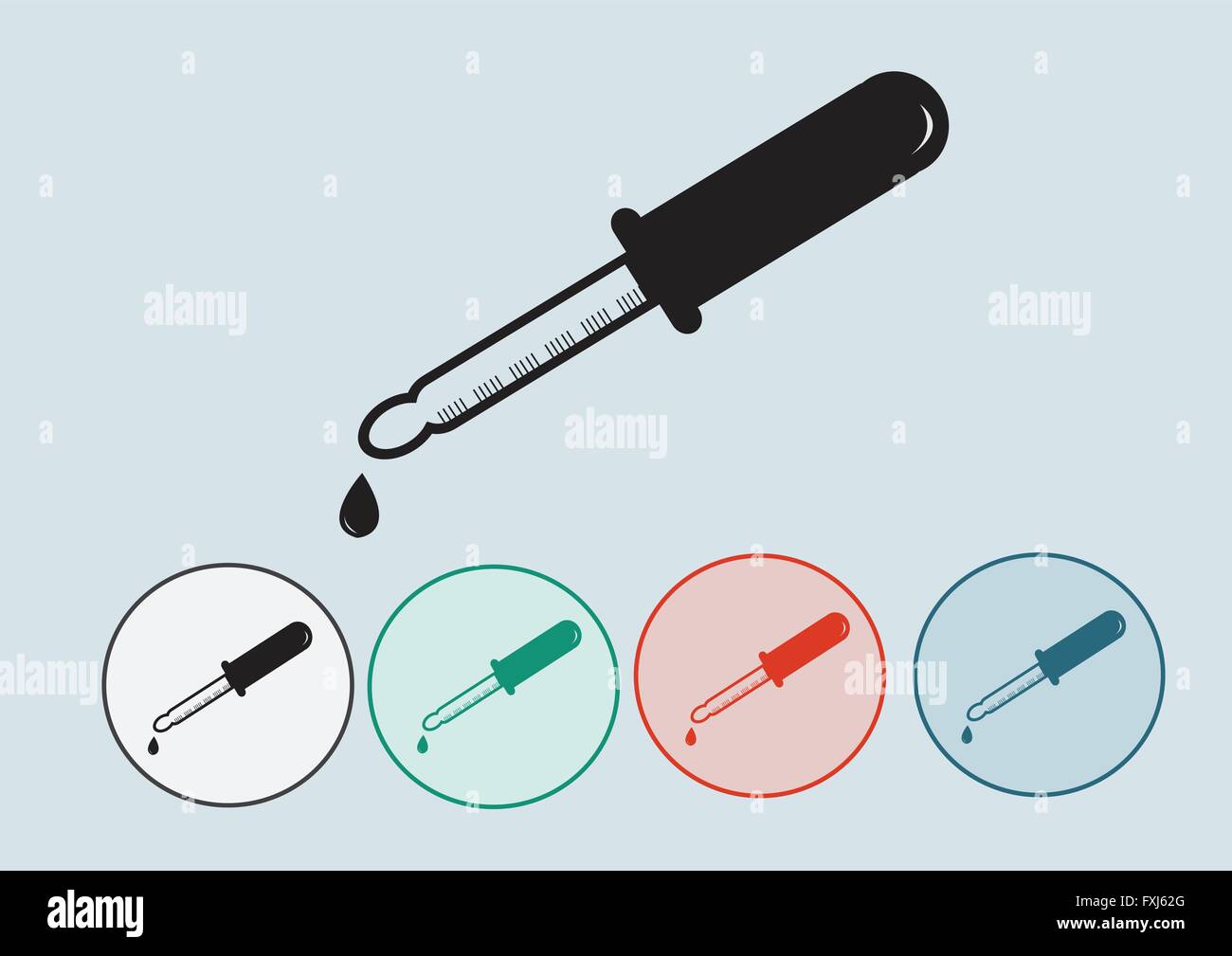 Laboratory equipment icon set Stock Vector Image & Art - Alamy
