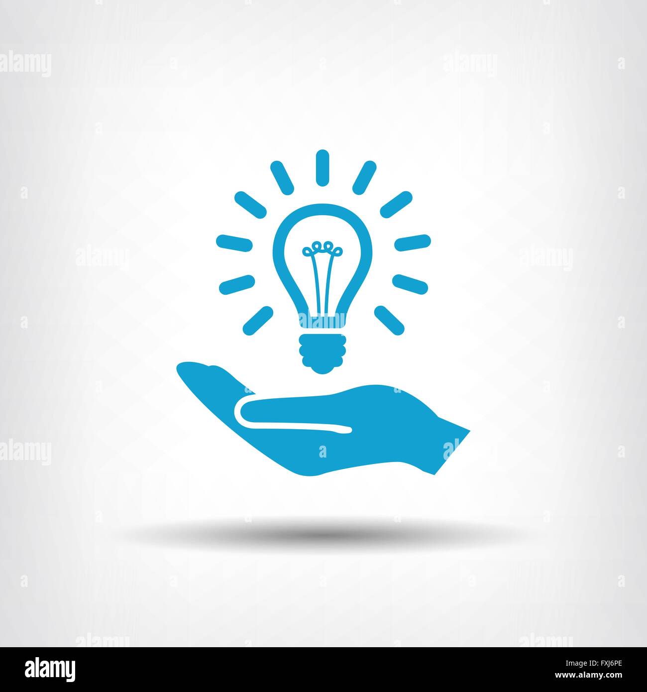 Pictograph of light bulb Stock Vector Image & Art - Alamy