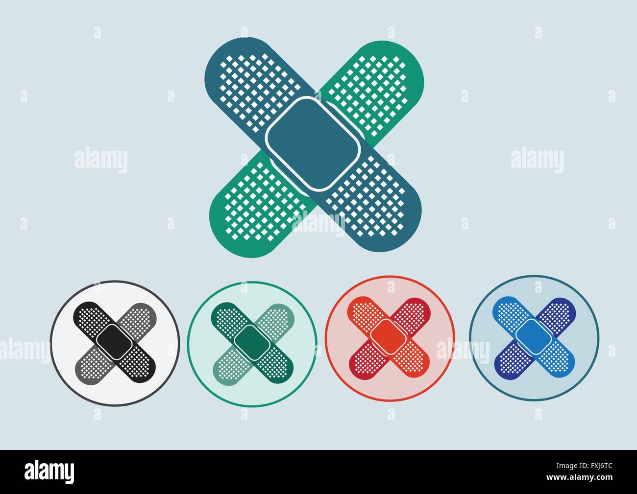 illustration of medical bandage Stock Vector Image & Art - Alamy
