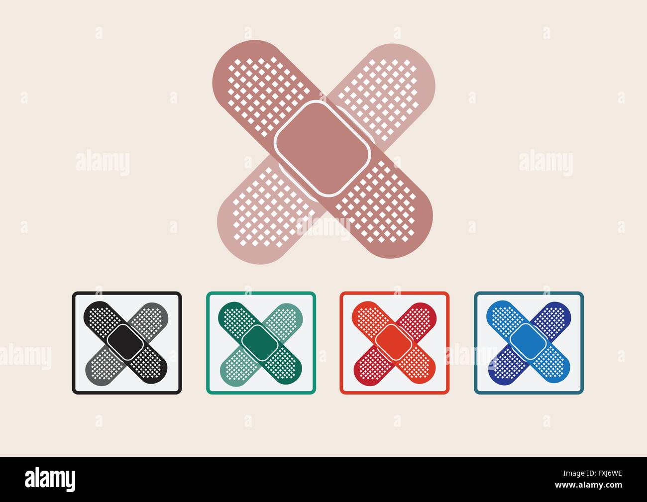 illustration of medical bandage Stock Vector Image & Art - Alamy
