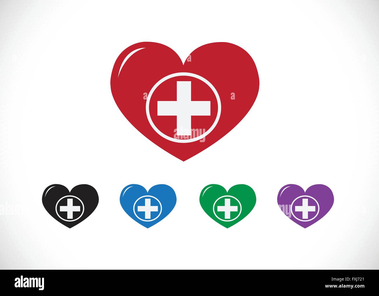 Heart Medical icon Stock Vector Image & Art - Alamy