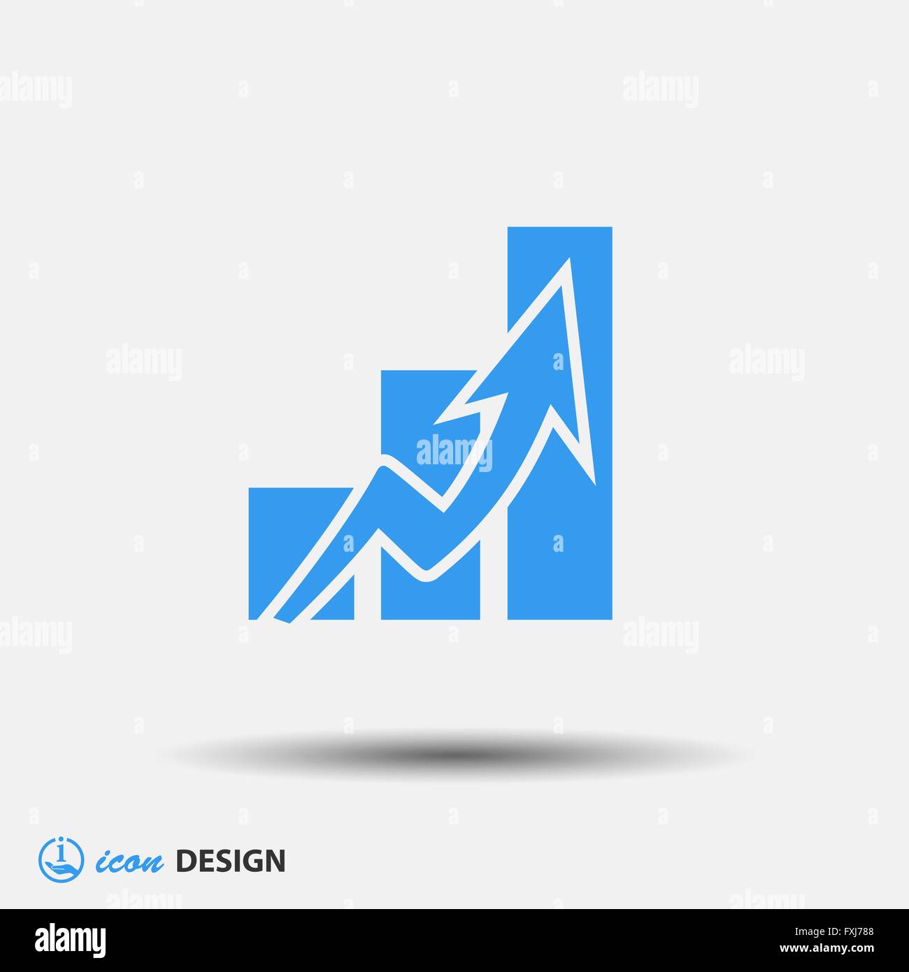 Pictograph of graph Stock Vector Image & Art - Alamy